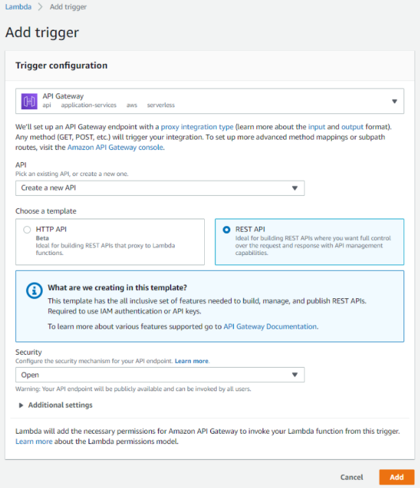 Creating an AWS Lambda Serverless Function to Execute a SmartFlow